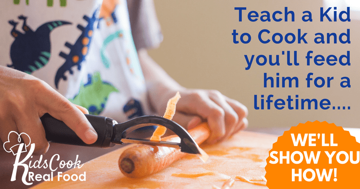 Online Video Cooking Lessons for Kids - Kids Cook Real Food eCourse